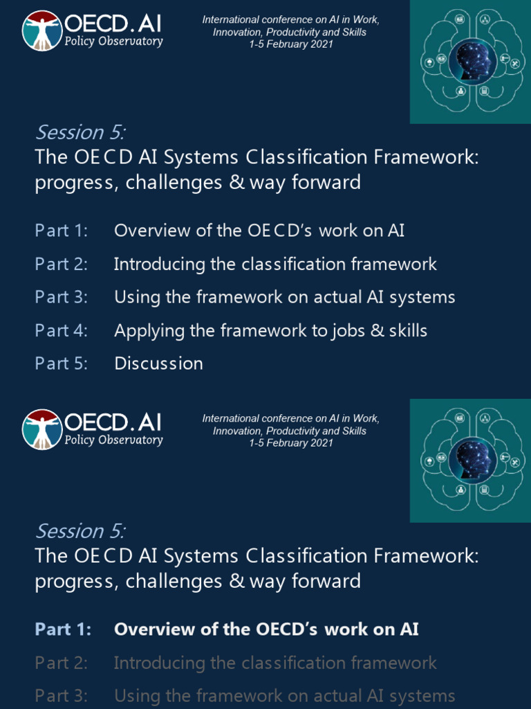 OECD AI Systems Classification Framework | PDF | Artificial ...