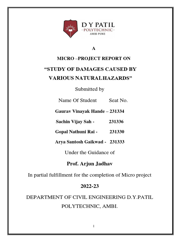 Mrs Gaurav 2 | PDF | Natural Disasters | Earthquakes