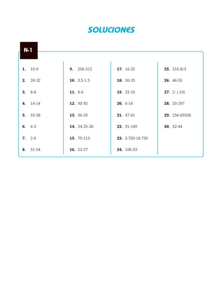 Còpia de 1. Solucions Series de Números | PDF