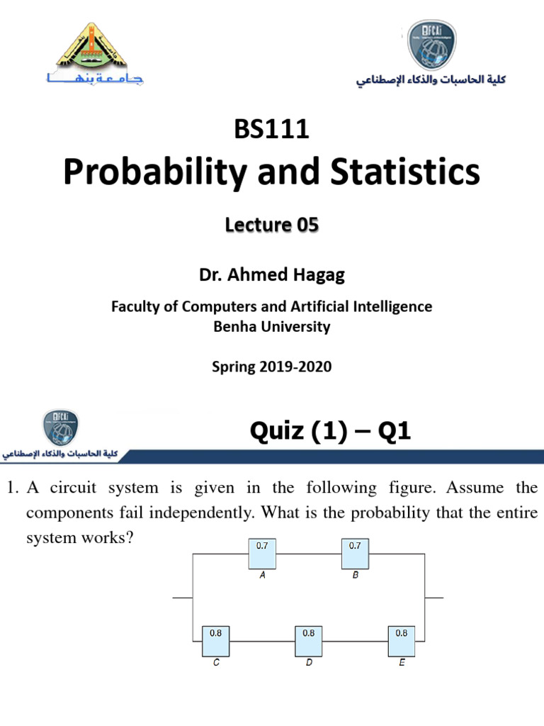 Bu Fcai Bs111 P S Lec05 | PDF