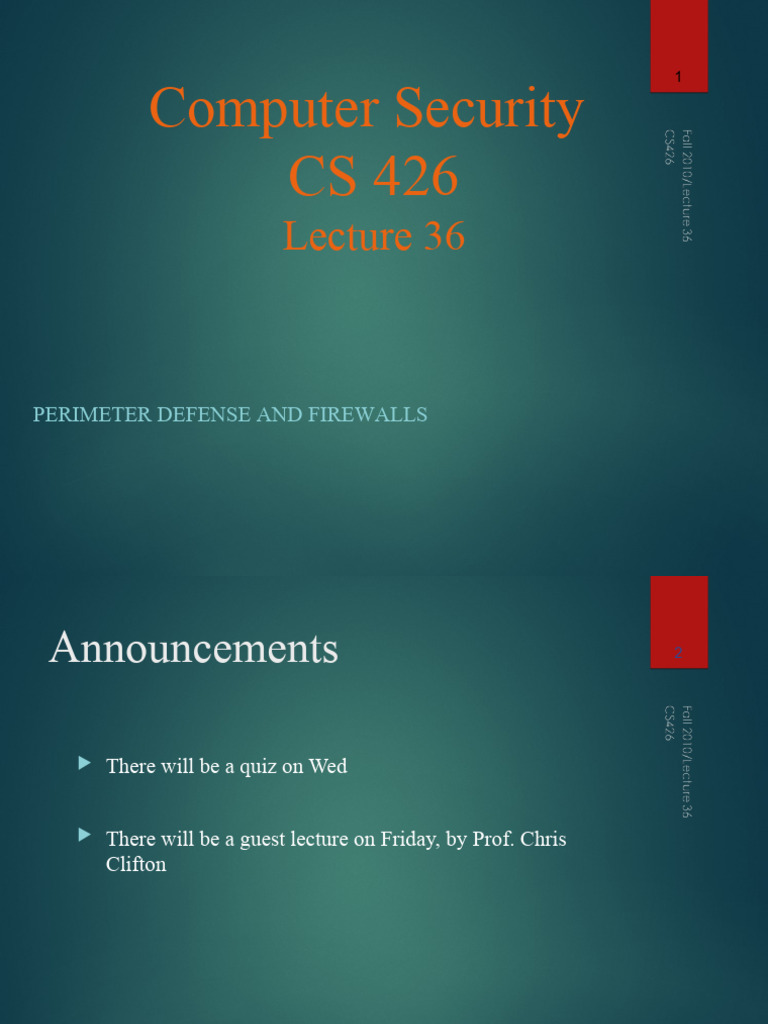 Firewall | Download Free PDF | Firewall (Computing) | Proxy Server