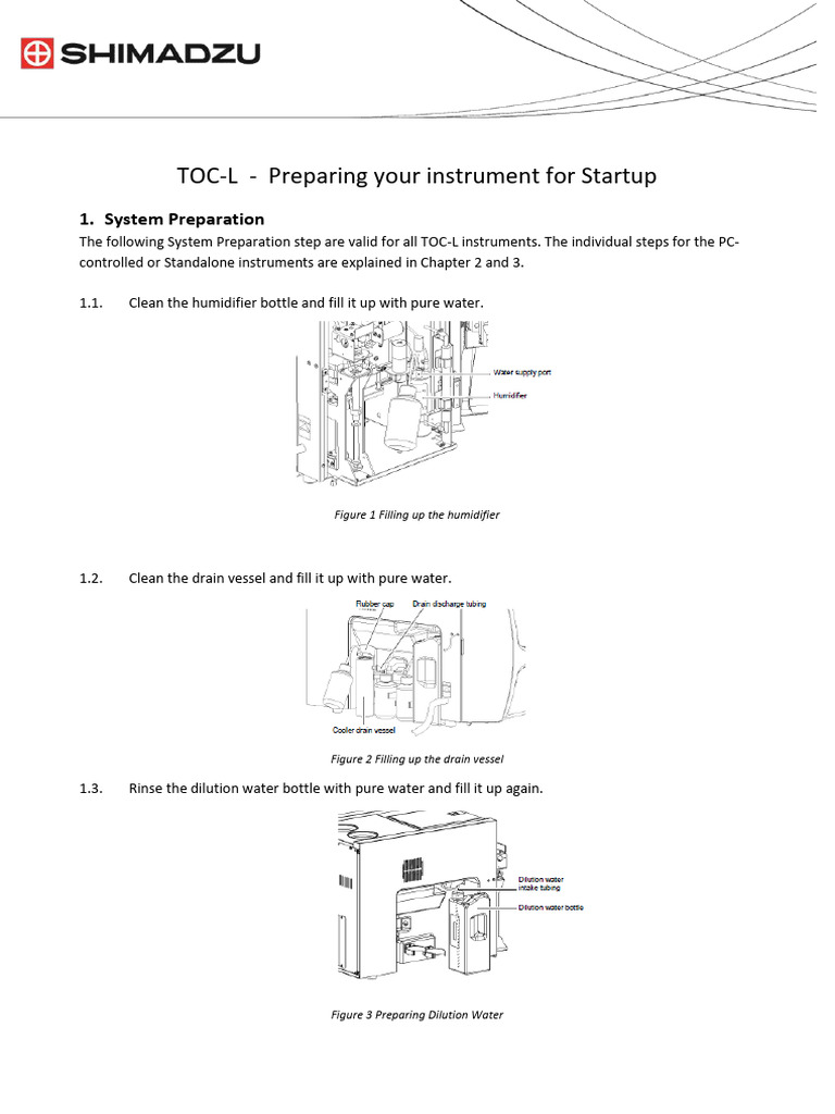 TOC - Preparing - Your - Instrument - For - Startup20F (1) (2559) | PDF ...