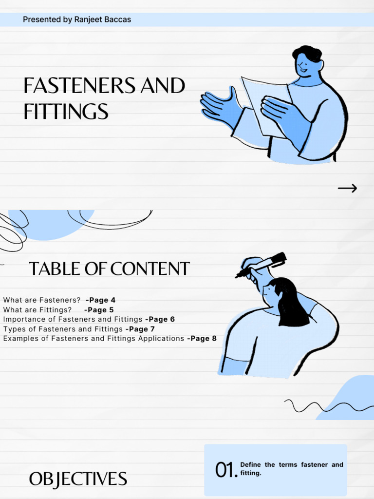 Blue Illustrated Techniques For Effectively Presenting Presentation ...