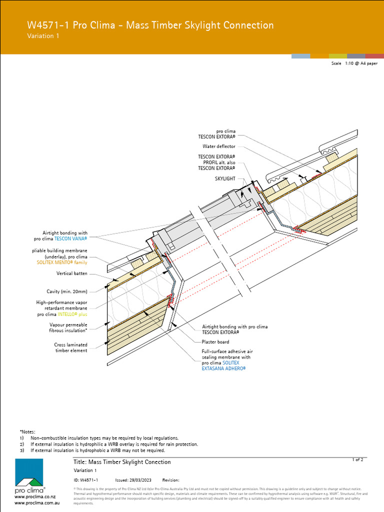 Mass Timber Window Connection Skylight Var. 1 | PDF | Building ...