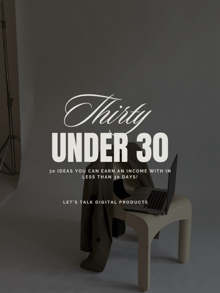 Thirty Under 30 Freebie | PDF | Digital Marketing | Marketing