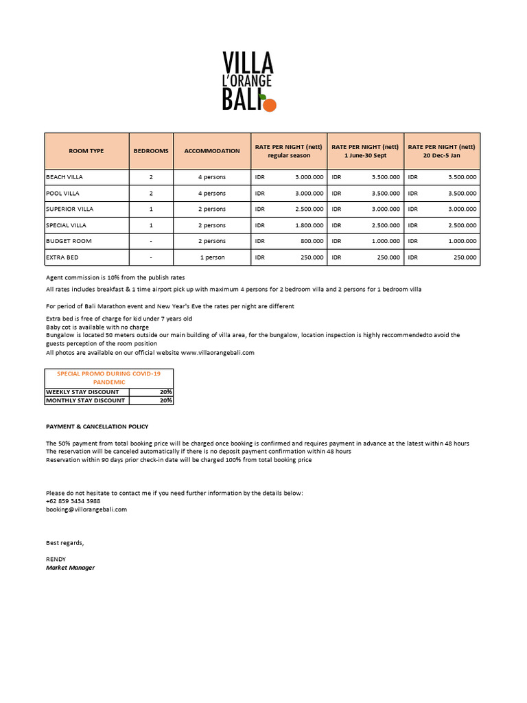 Contract Rate 2022 | PDF | Economies