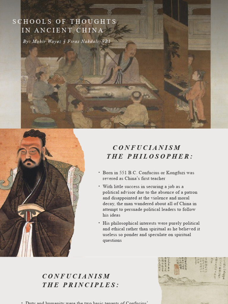 Schools of Thoughts in Ancıent China | PDF