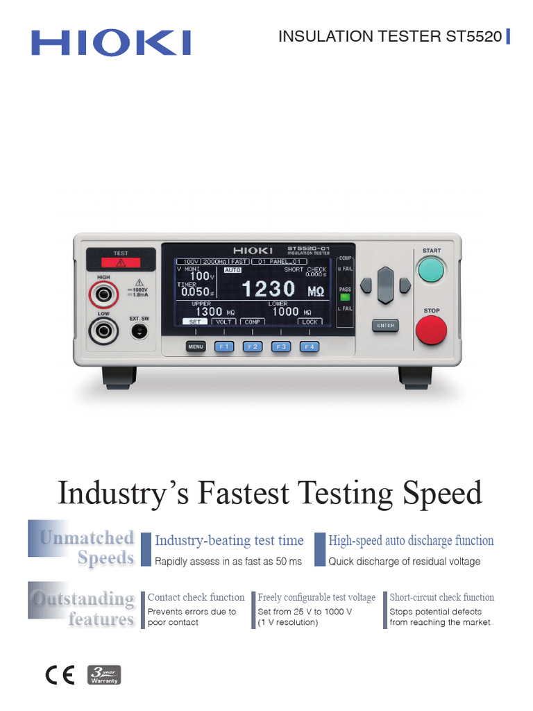 St5520e10 23e | PDF | Power Supply | Electrical Engineering