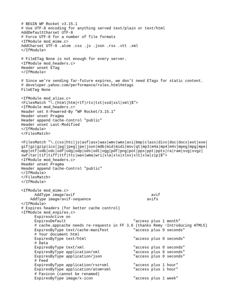 Htaccess Backup For Superiorservicecenter - in | PDF | Web Standards | World Wide Web Consortium ...