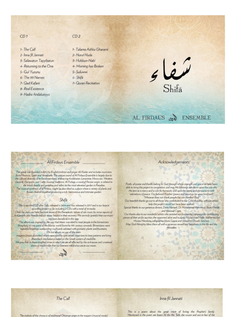 Booklet Shifá | PDF