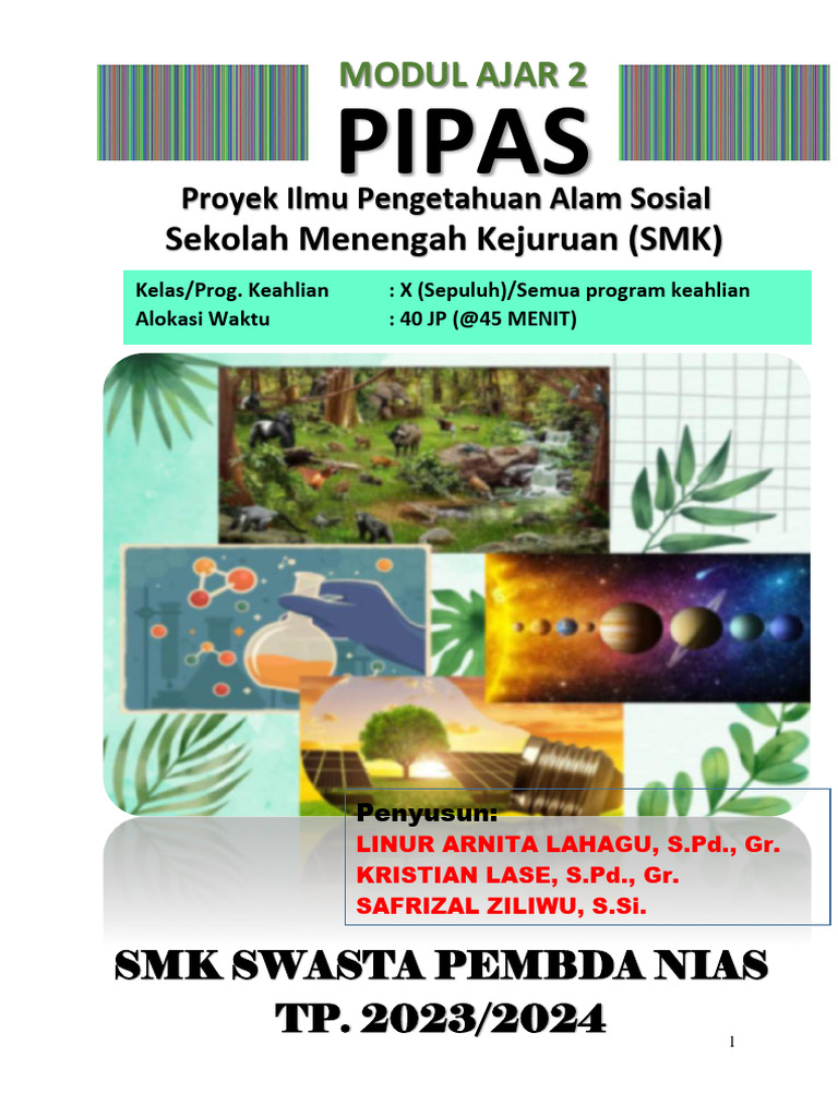 Aspek 2 Zat Dan Perubahannya-linur | PDF