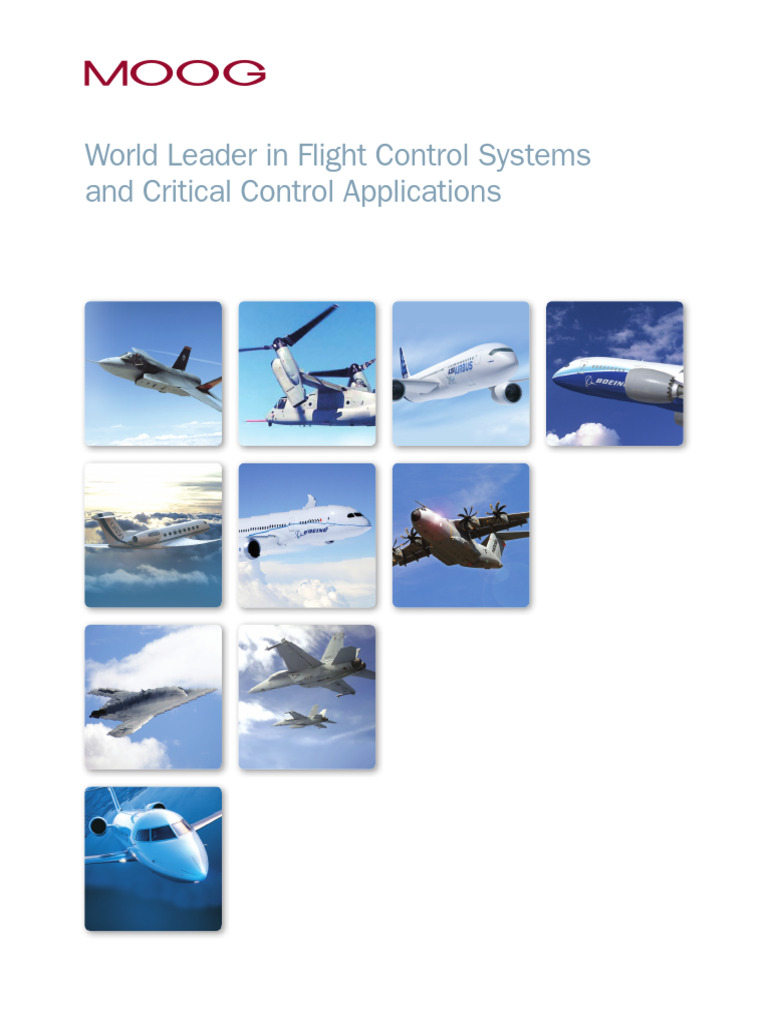 Moog_AG_Aircraft_Capabilities_Brochure_Jun2012 | PDF | Aircraft Flight ...