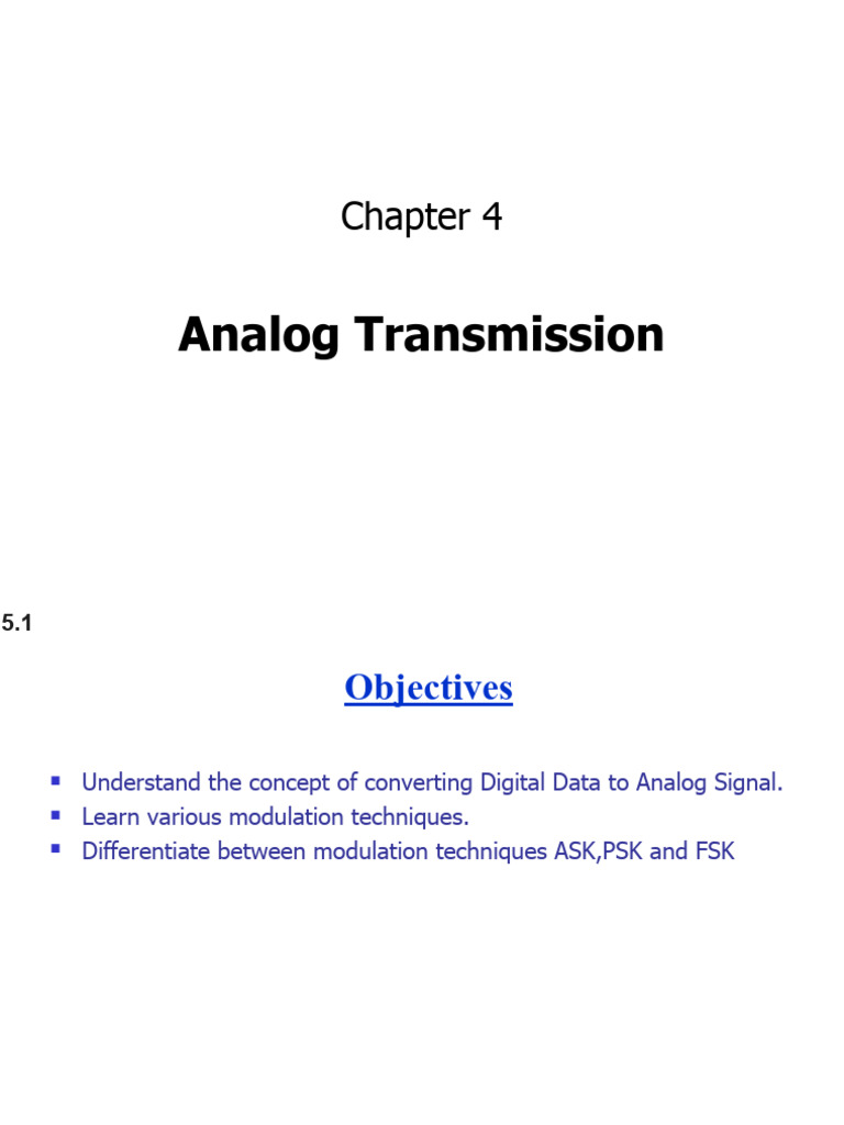 Chapter 4 Download Free Pdf Modulation Telecommunications Engineering