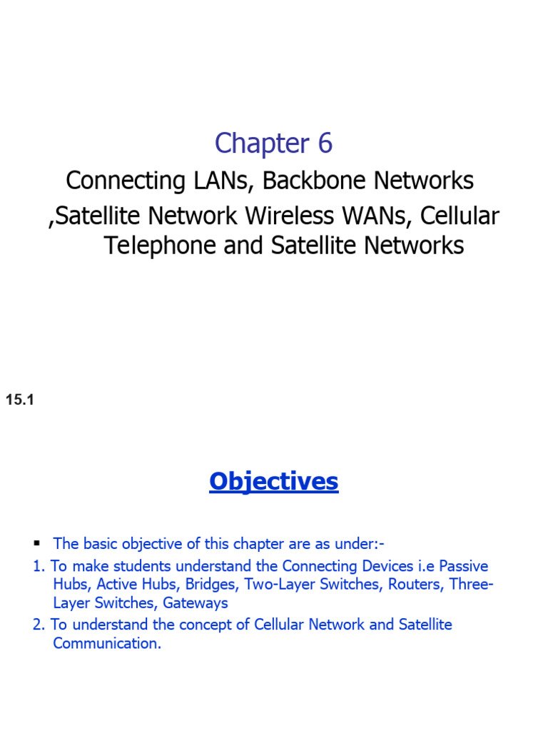 Chapter 6 | PDF | Computer Network | Communications Satellite