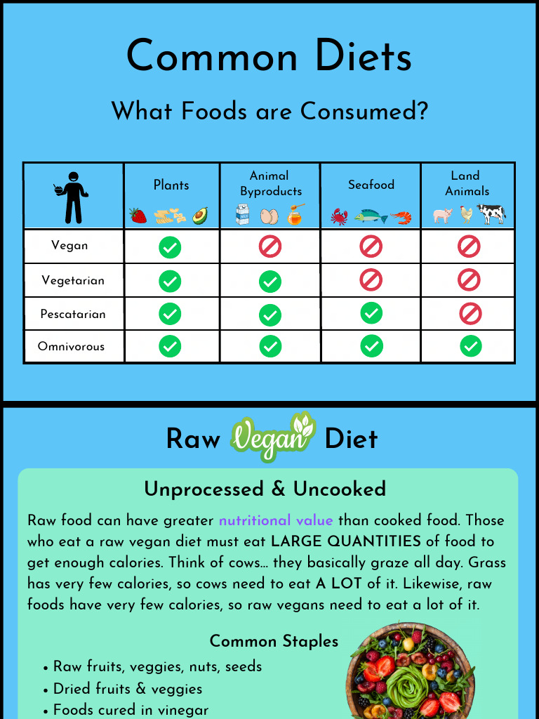 Types of Diets | PDF