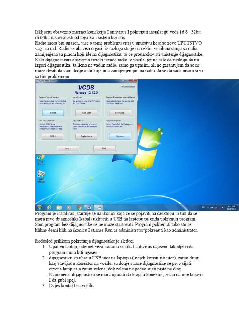 UPUTSTVO ZA INSTALACIJU | PDF