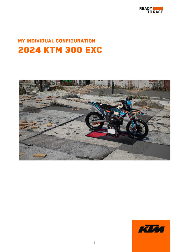 Configuration 2024 KTM 300 EXC | PDF