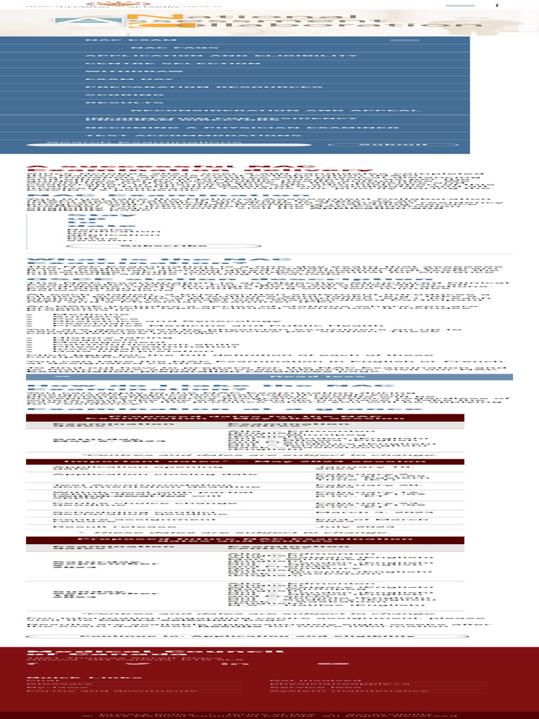 NAC Exam Dates and Details 2023 | PDF | Residency (Medicine) | Medicine
