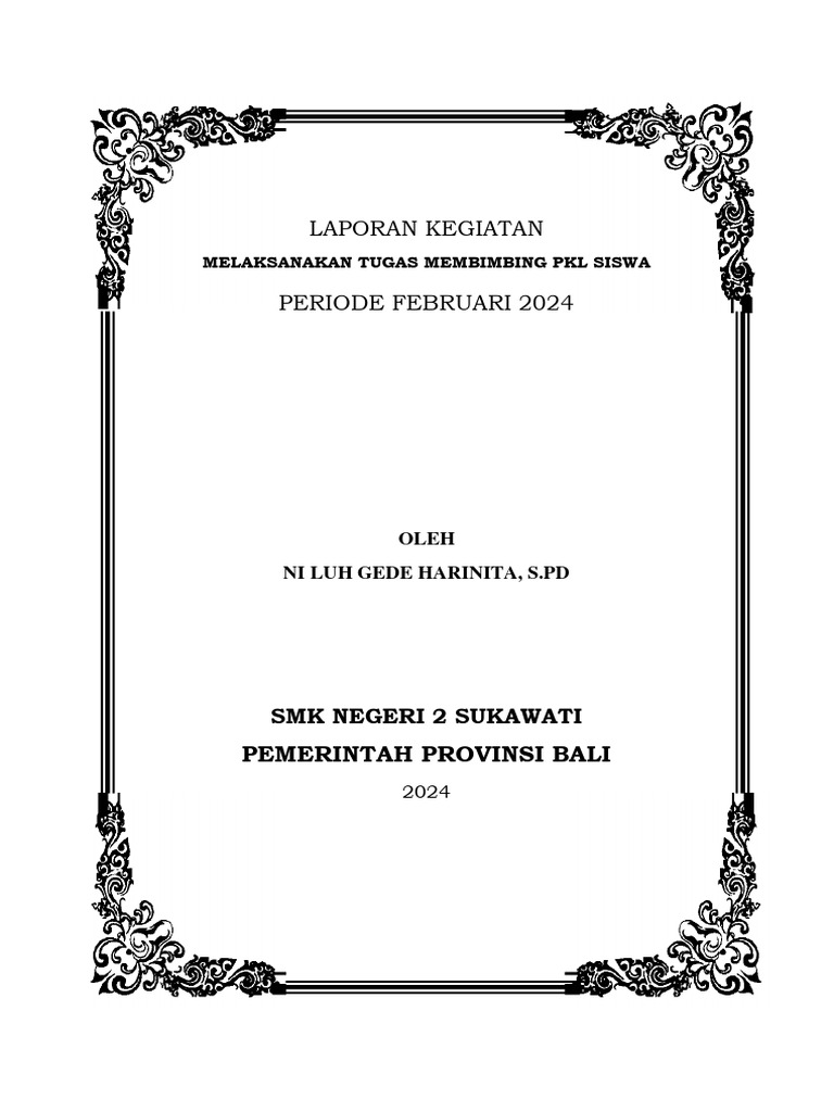 LAPORAN MONITORING SISWA Vix | PDF