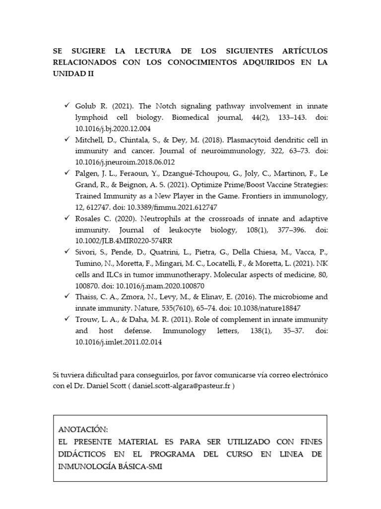 Material Complementario-Unidad 2 | PDF