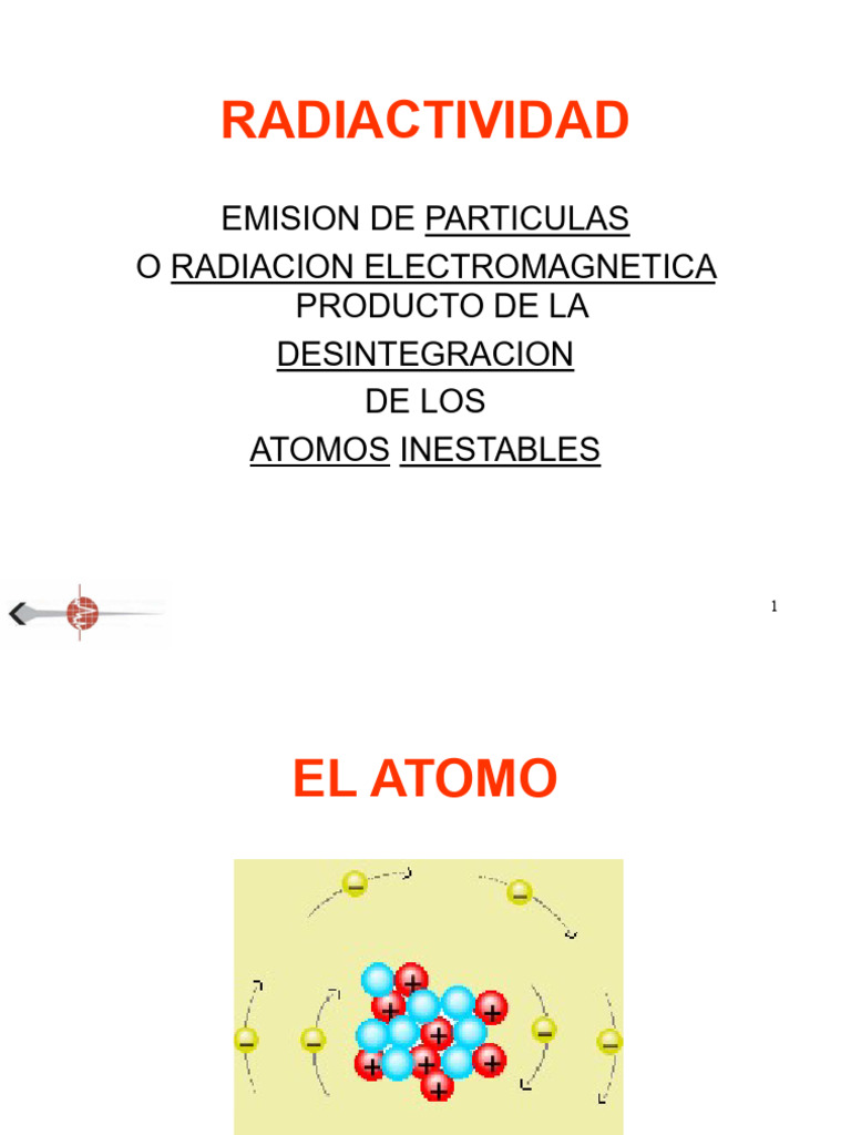 1 1-Radiactividad | PDF