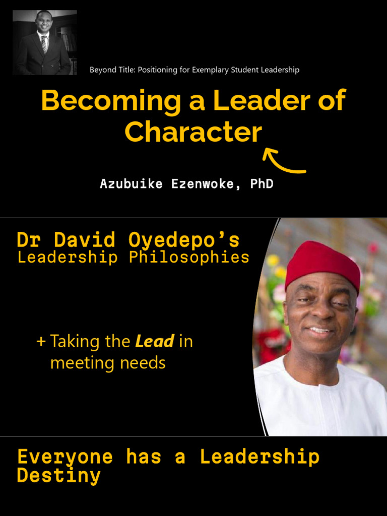 Leadership Orientation - CU 2023 | PDF | Leadership | Decimal