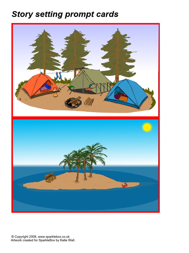 Story Setting Prompt Cards | PDF