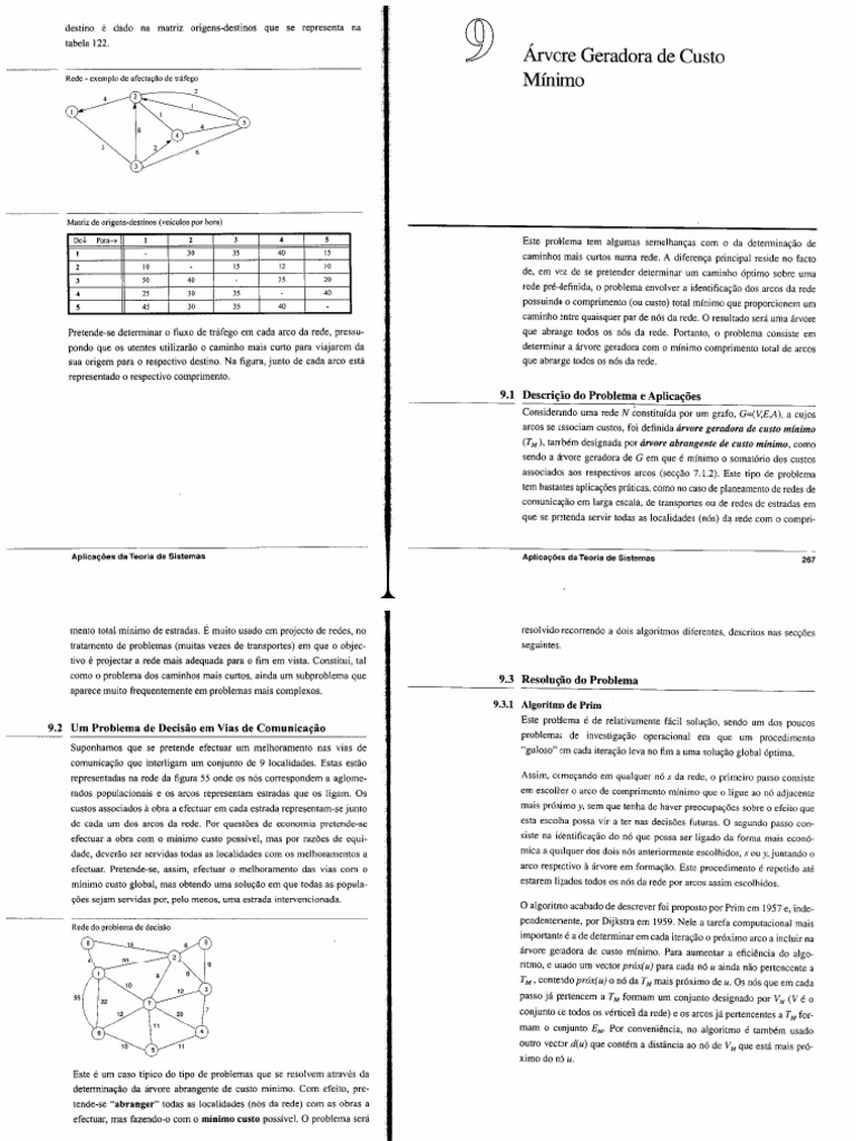RedesCustoMin JCRodrigues Cap9 | PDF