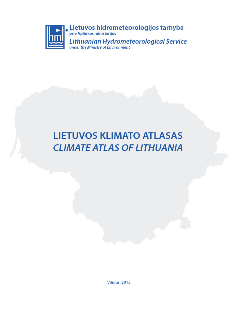Lietuvos Klimato Atlasas | PDF