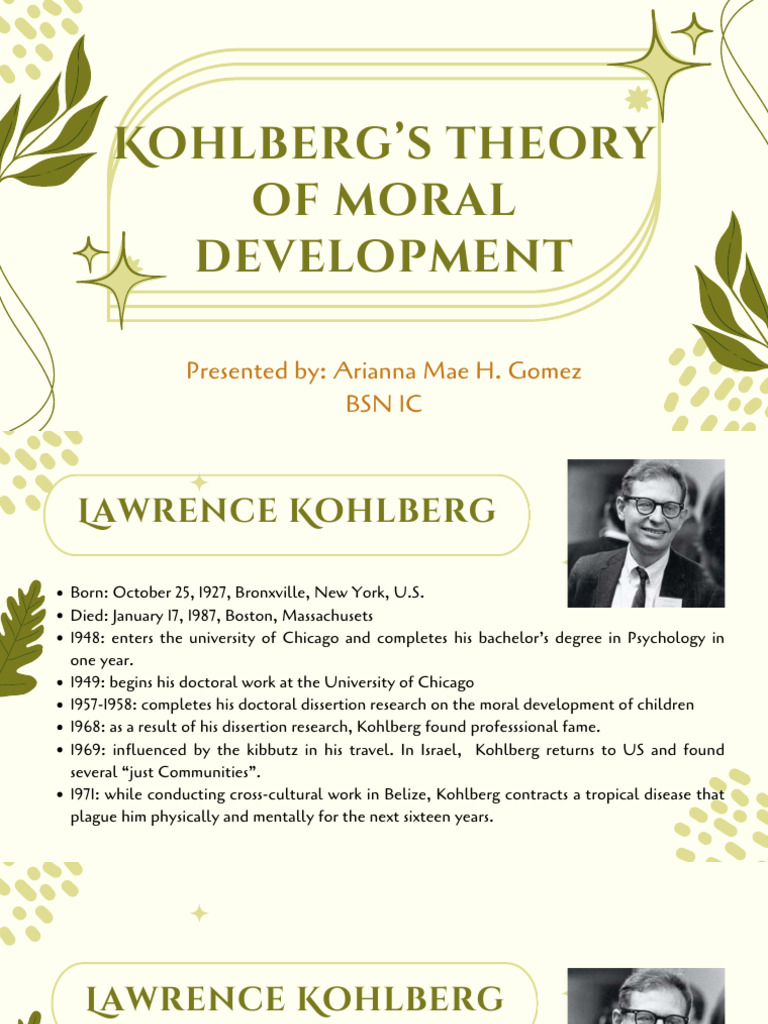 Lawrence Kohlberg | PDF