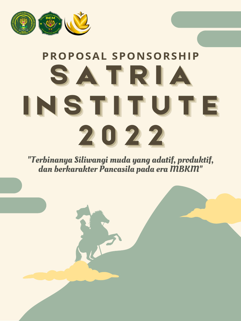 Proposal Sponsorship Satria Institute | PDF
