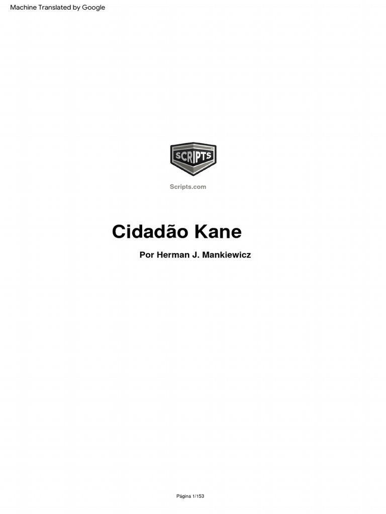 Citizen Kane | PDF | Juvenil