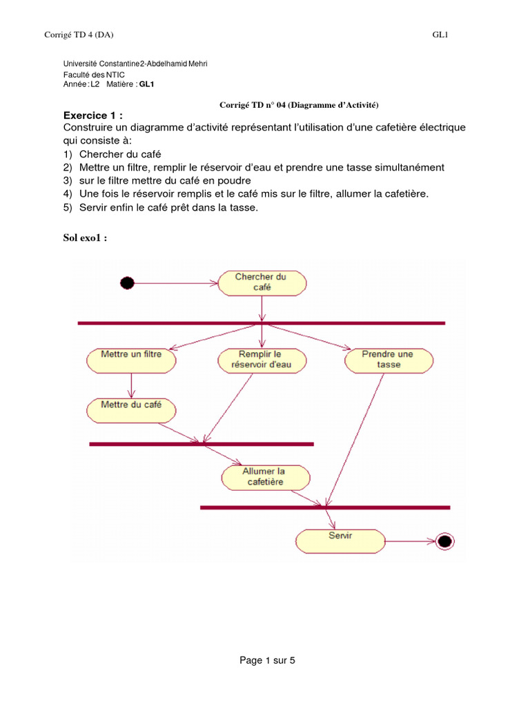 Corrige td4 GL1 | PDF