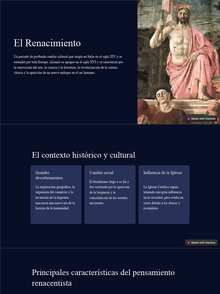 El Renacimiento | PDF | Renacimiento
