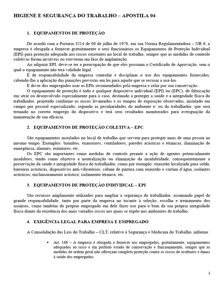 Apostila 4 - HST | PDF