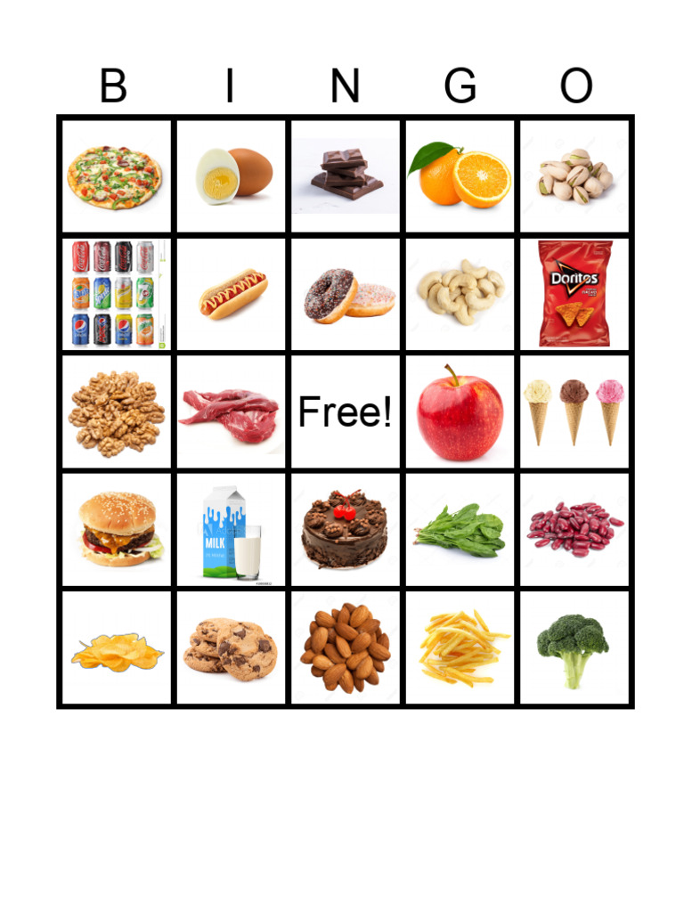 Bingo Food | PDF