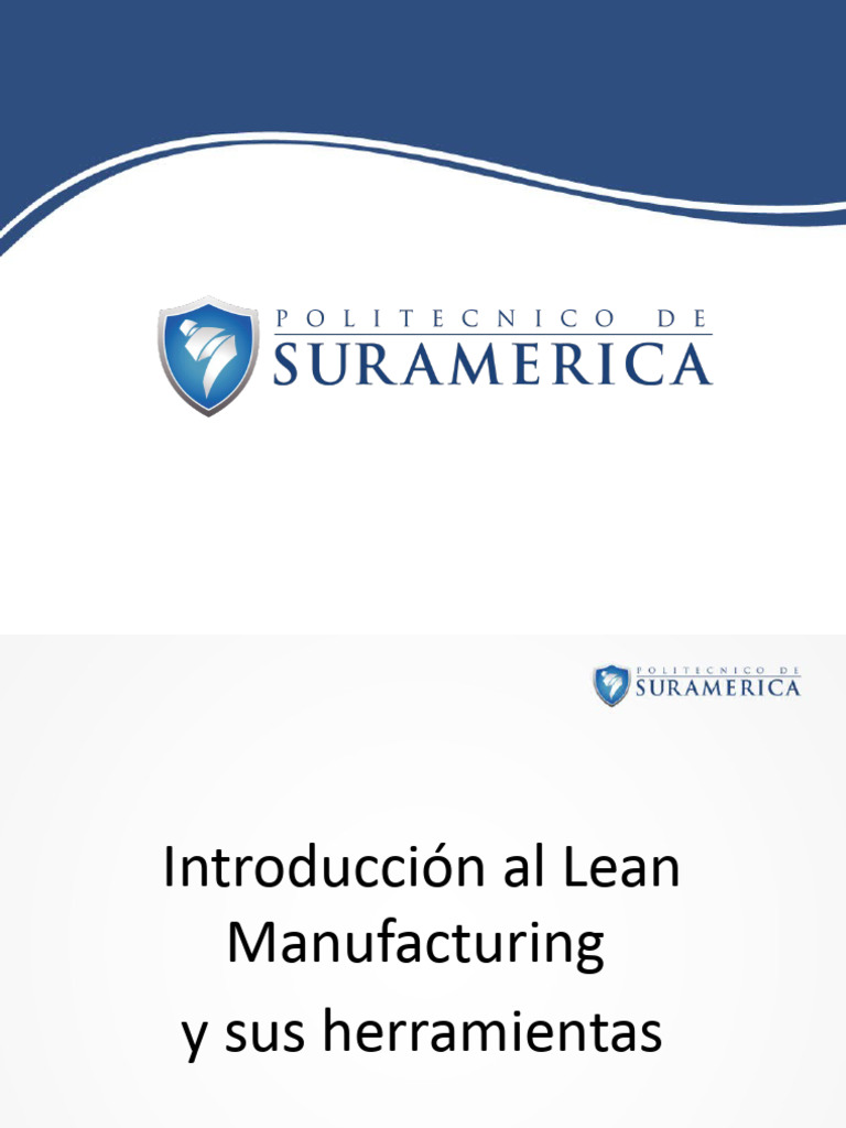 Introducción Al Lean Manufacturing y Sus Herramientas | PDF