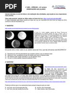 Lista de Exercicios A Lua | PDF