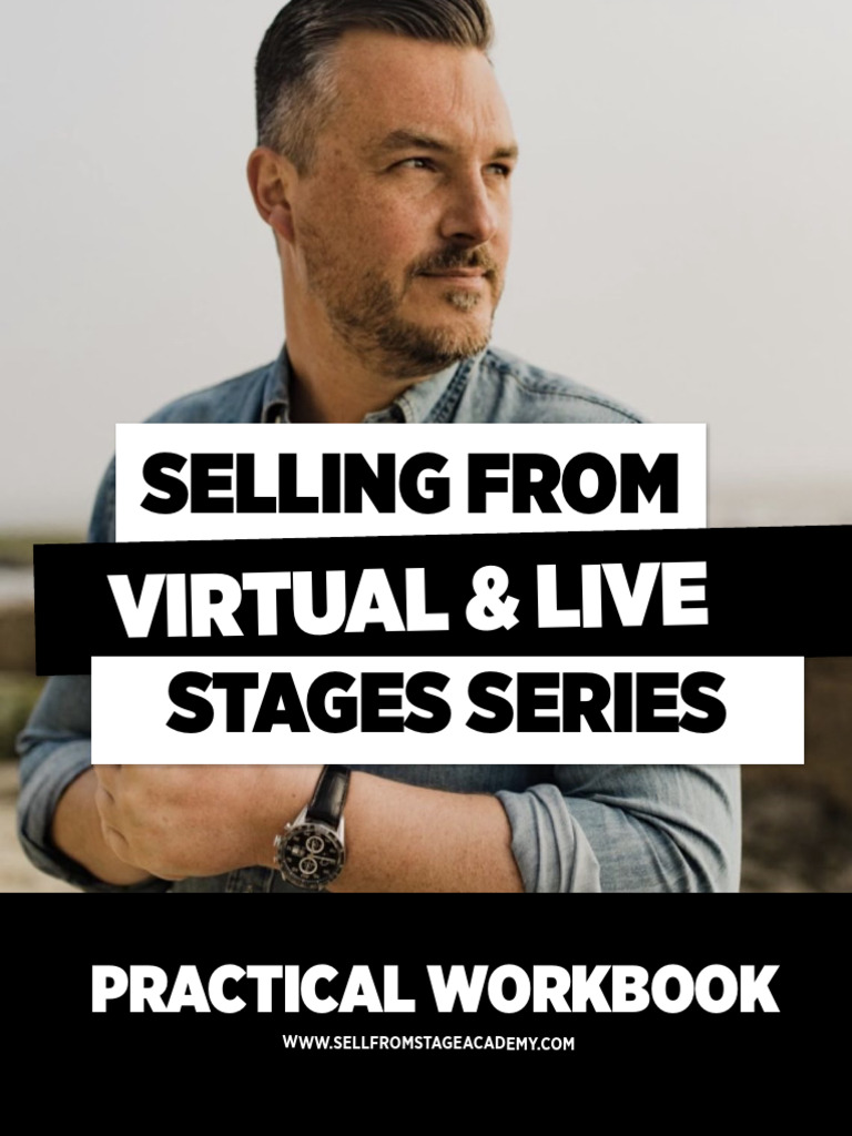 Selling From Virtual Live Stages 2024 Workbook - Editable | PDF