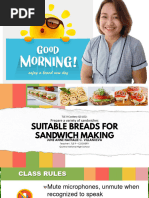 Sandwich Portion Control and Preparation | PDF