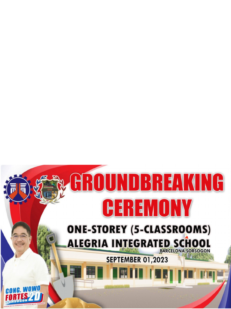 Groundbreaking Ceremony Program | PDF