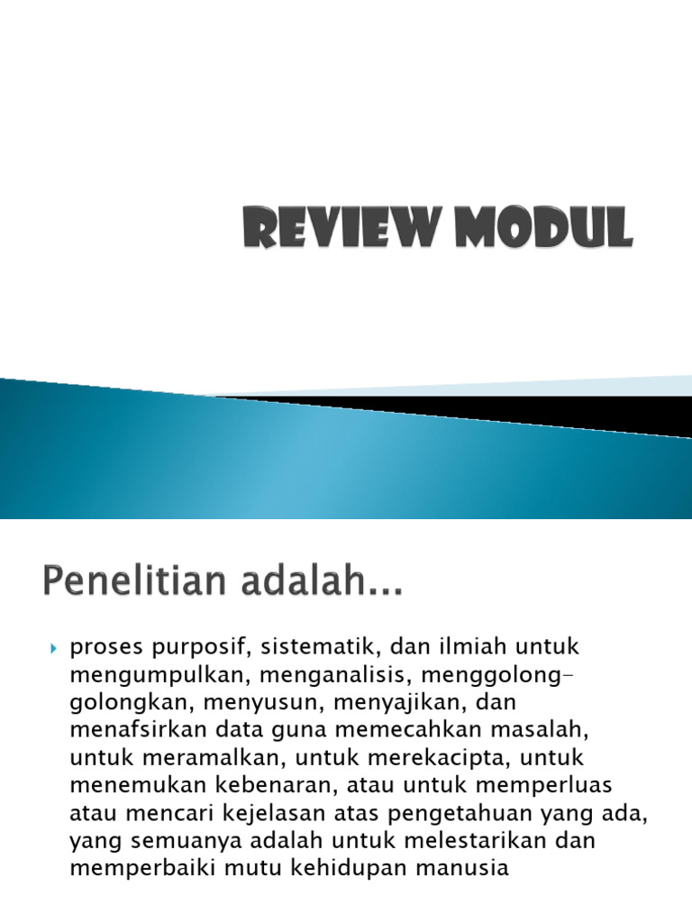 Modul 15 - Review Modul | PDF