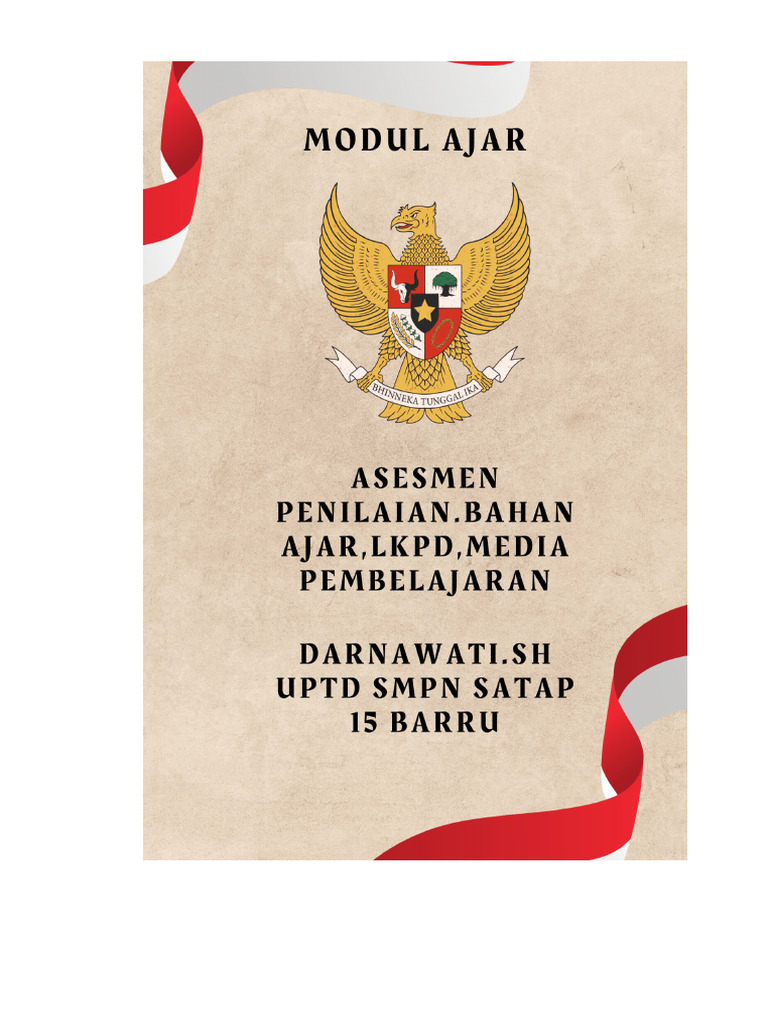 Modul Ajar, Bahan Ajar, LKPD, Media, Assessment (Siklus2) | PDF