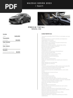 Ficha Tecnica Mazda2 Hatchback 2025 v01 | PDF | Vehículo de motor | Bienes manufacturados