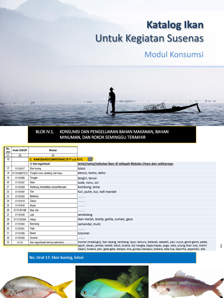 Jenis Ikan di Maluku Utara | PDF | Memasak, Makanan, & Anggur