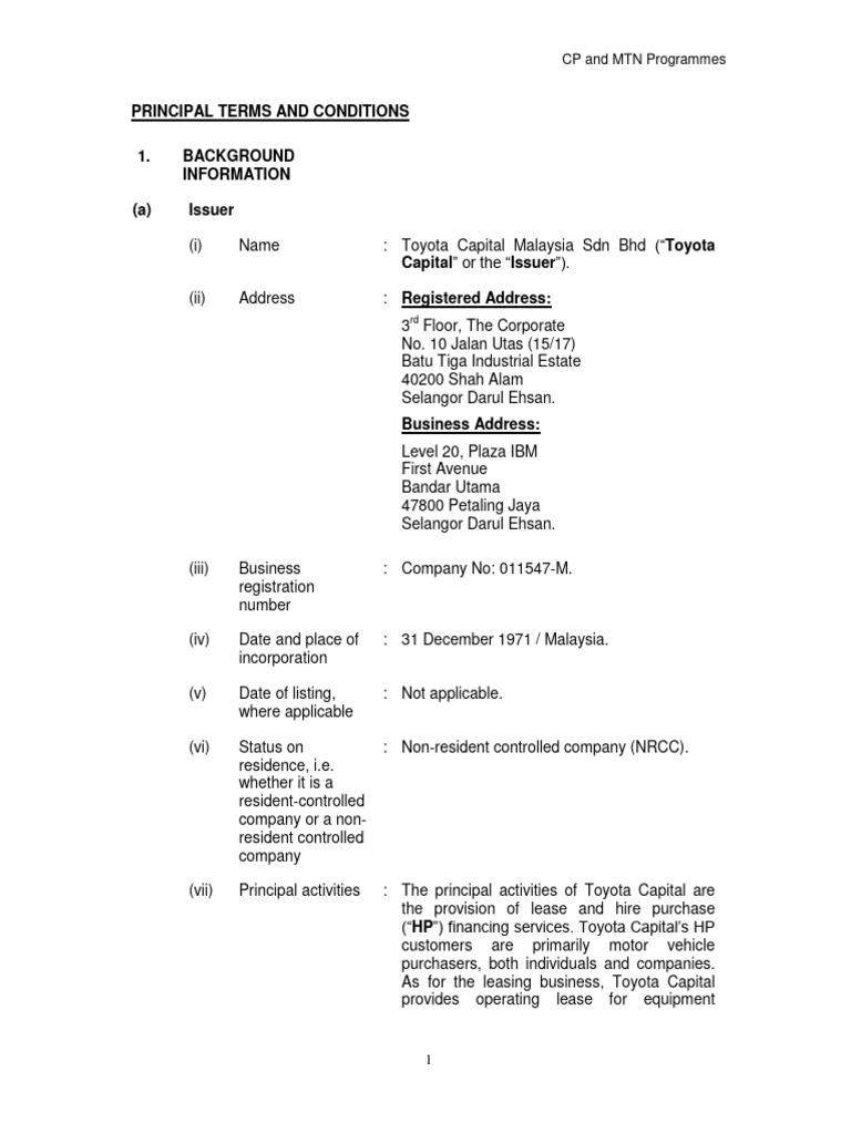 PTC - Notes | Download Free PDF | Liquidation | Guarantee