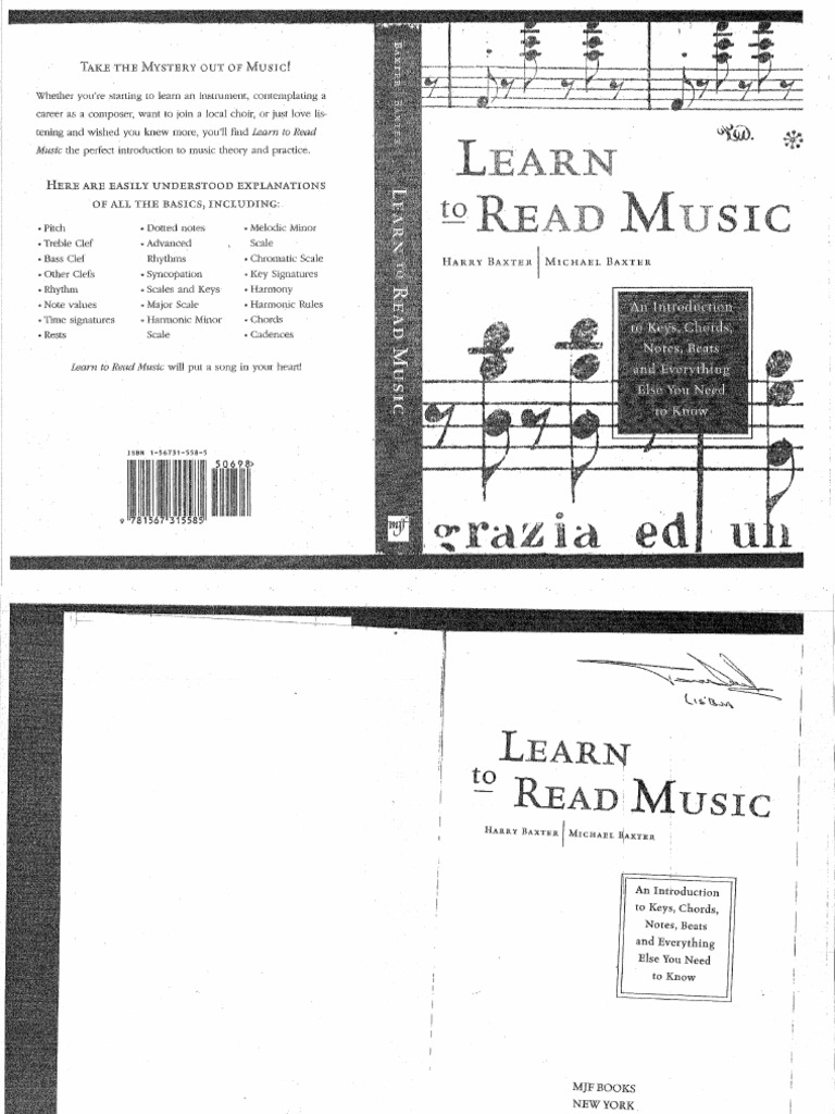 Learn To Read Musica Harry and Michael Baxter | PDF