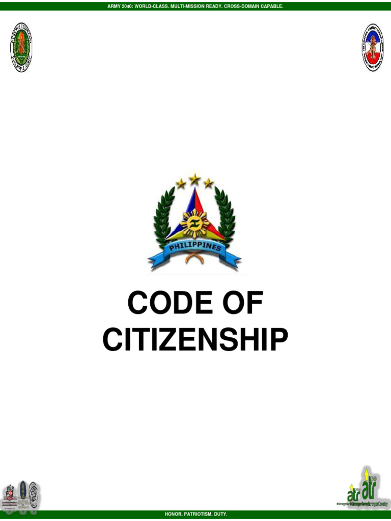 Code of Citizenship | PDF