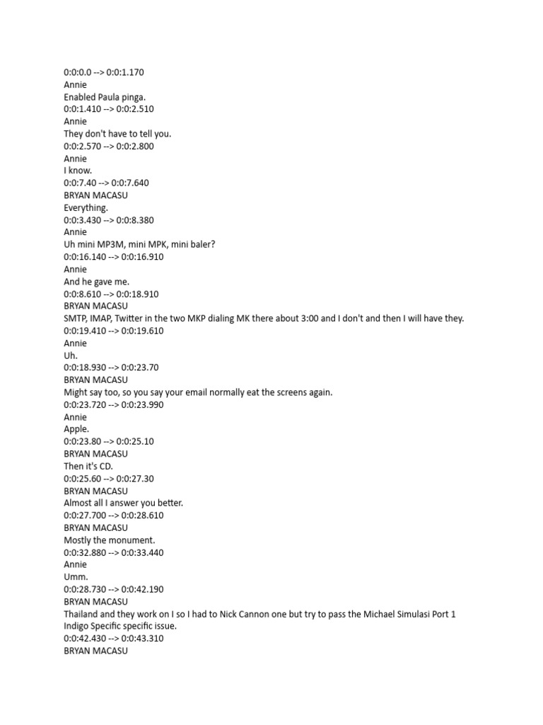 Transcript - 2024 01 20 | PDF