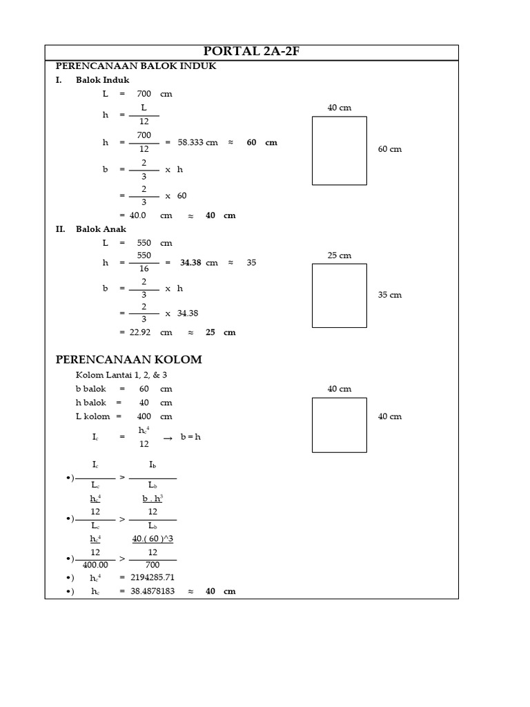 Perhitungan Mekrek | PDF